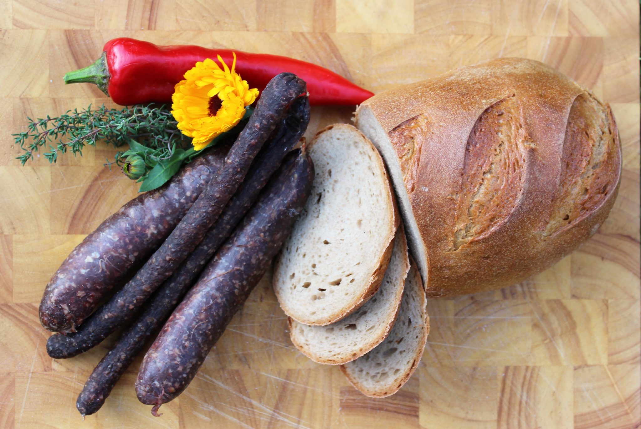 Unser hofeigenes Wurstangebot